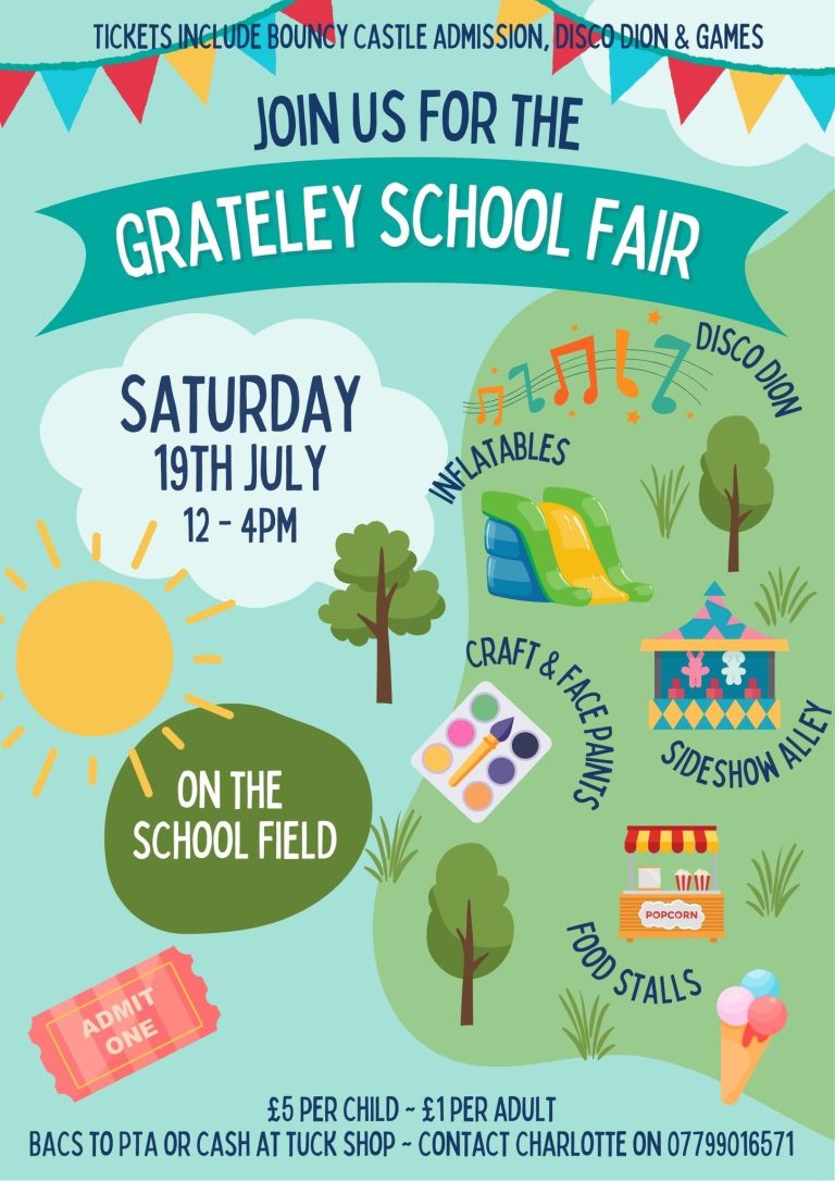 Grateley School Summer Fair - Unity