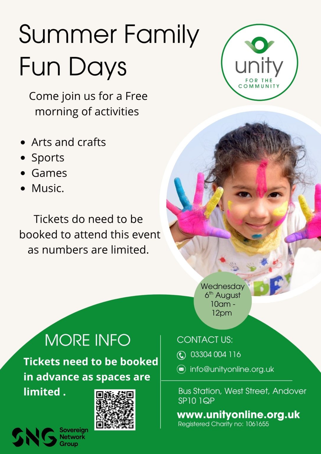 Unity's summer family fun Day - August 2025 - Unity