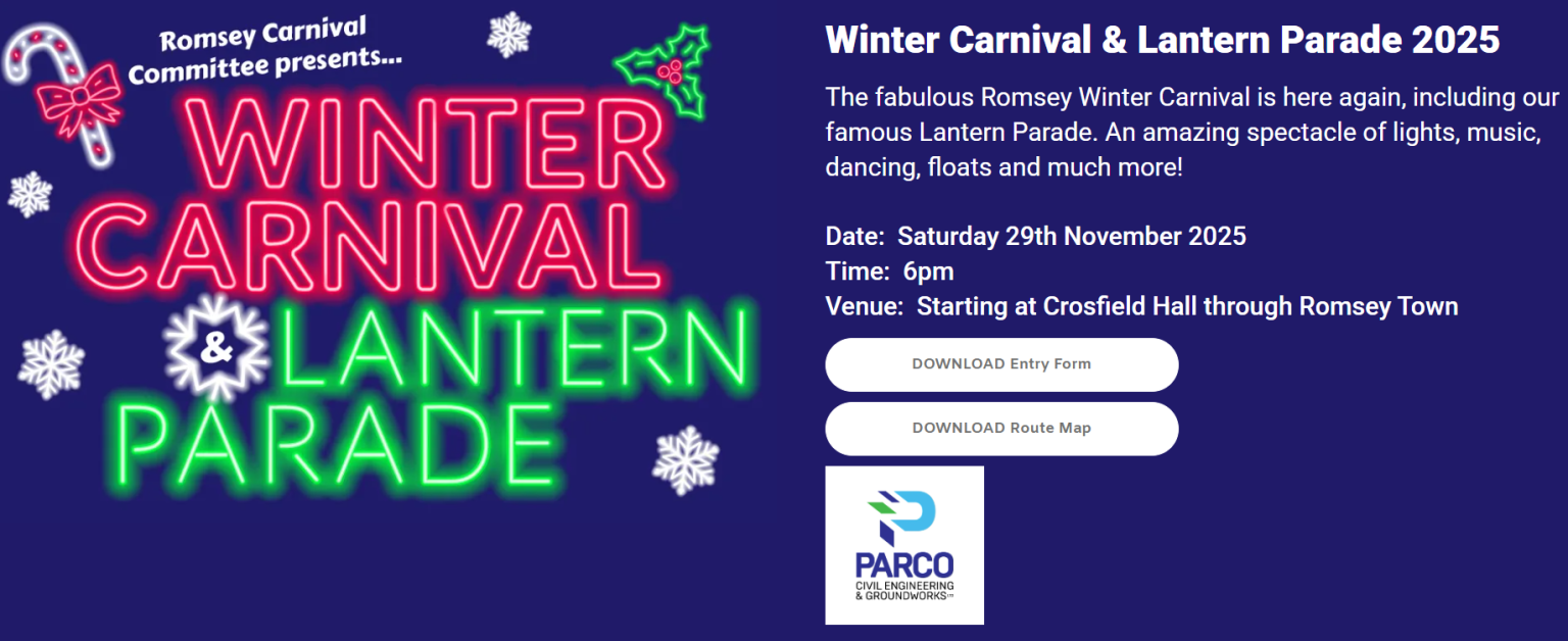 Romsey Winter Carnival and Lantern Parade - Unity